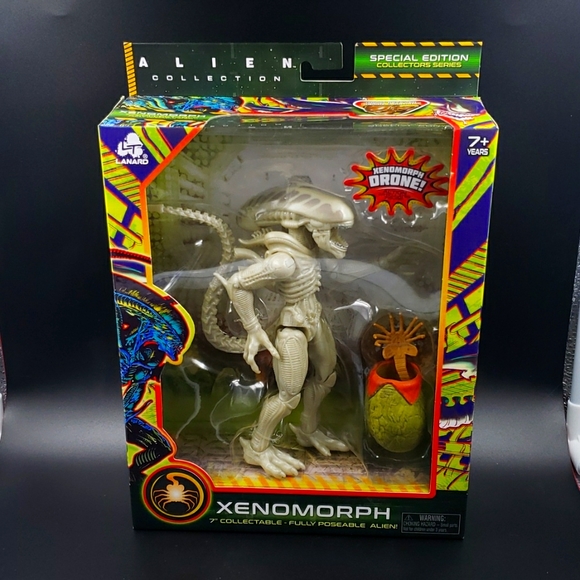 Lanard | Toys | Xenomorph Drone 7 Collectable Fully Poseable Alien ...